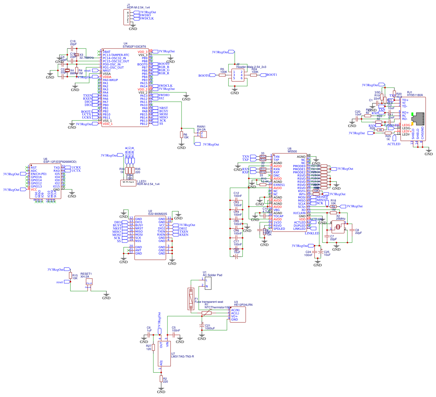 Smart Farm Schematic - Data Broker - OSHWLab