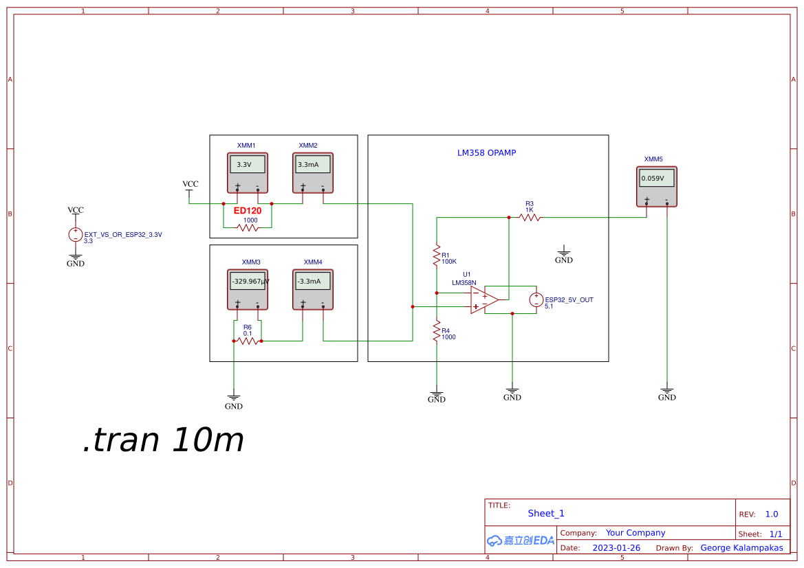 ED120 Current Sense - EasyEDA open source hardware lab