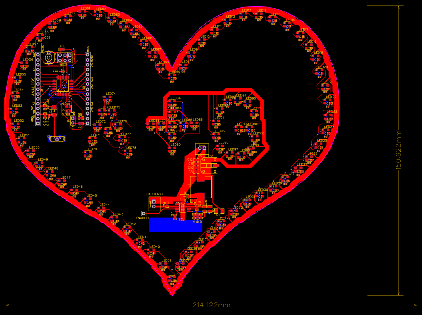 magic love heart - OSHWLab