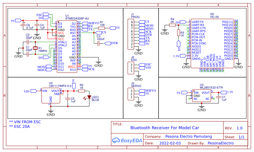 Bluetooth Receiver - OSHWLab