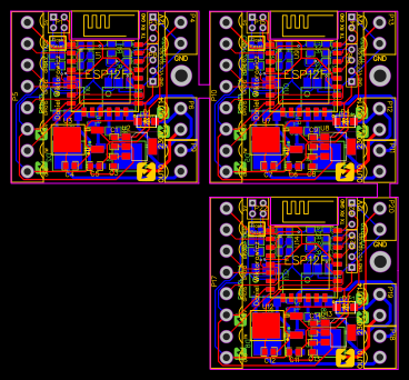 ESP 12F V.5 Triak - EasyEDA open source hardware lab