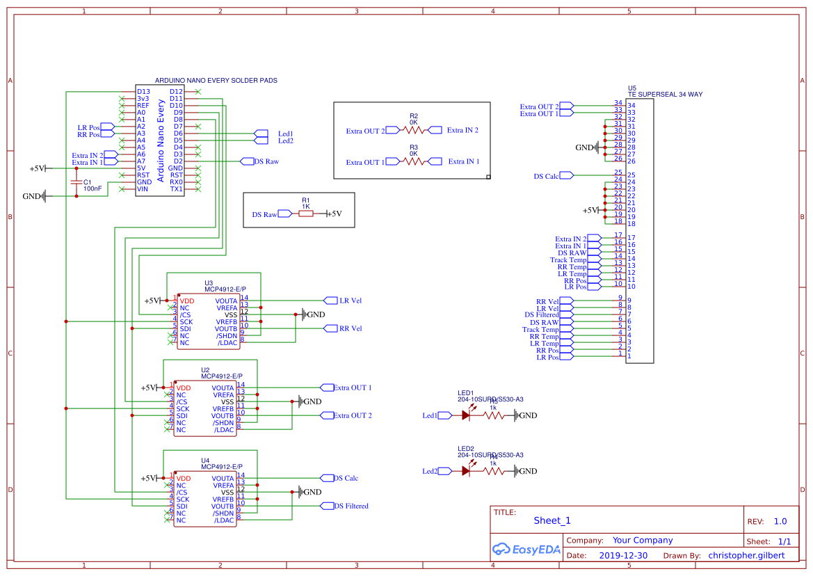 Rev2 Data Board - OSHWLab