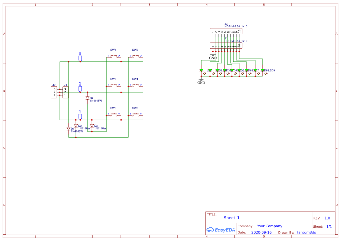 Clone_switches_and_led - OSHWLab
