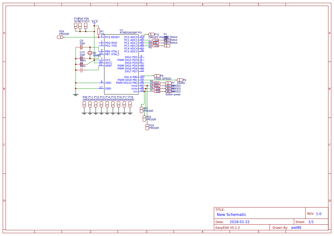 ATMEGA328P CMU - EasyEDA open source hardware lab