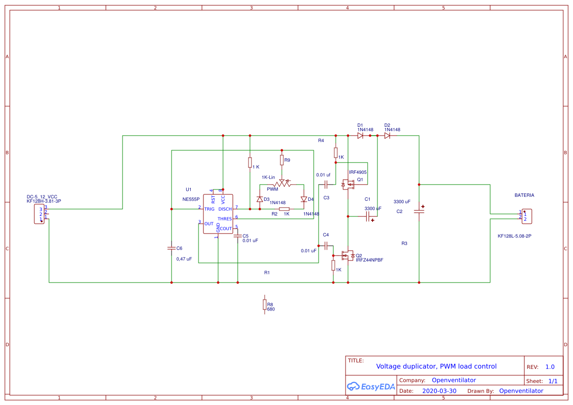 PWM 555 - EasyEDA open source hardware lab