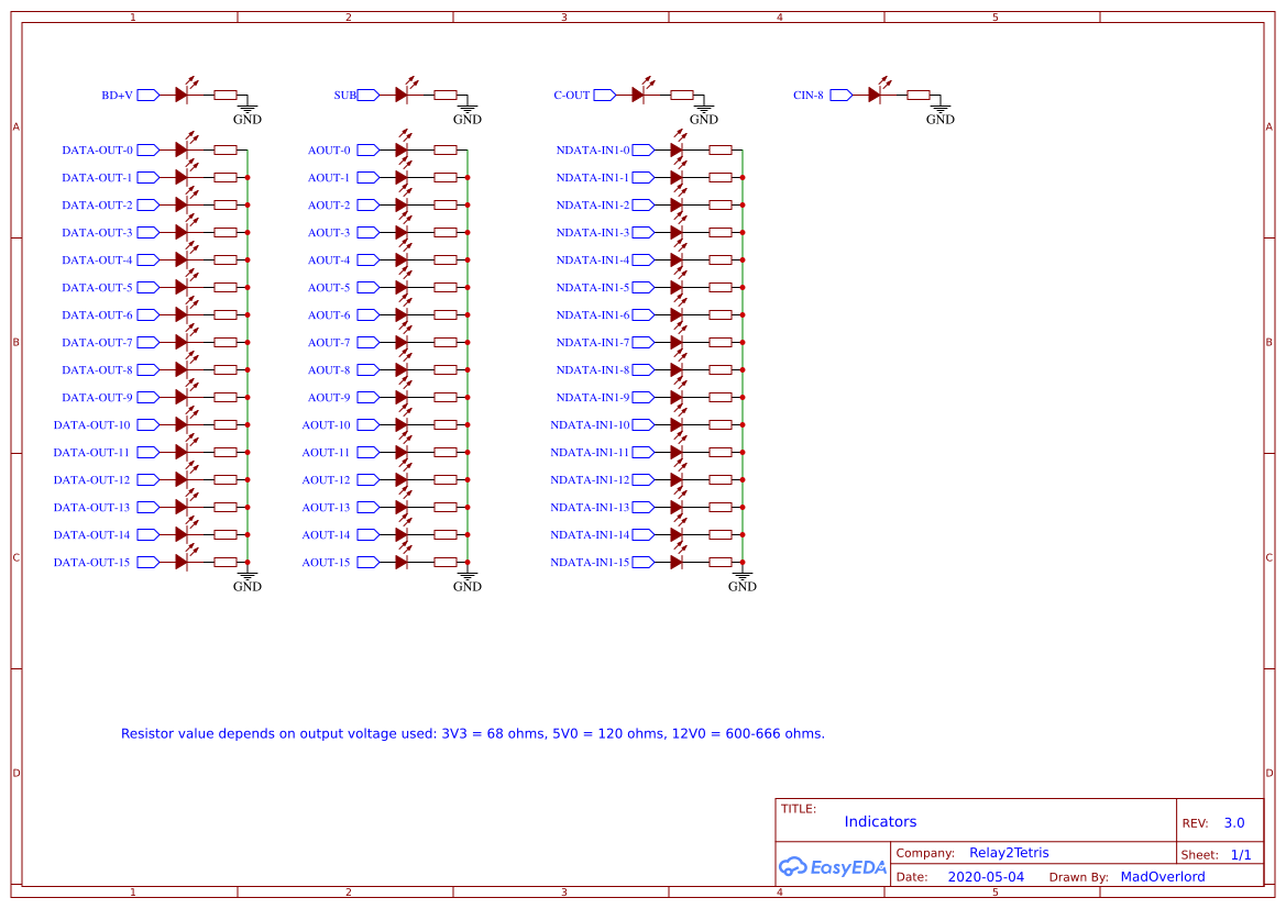 Zuse Relay Adder - OSHWLab