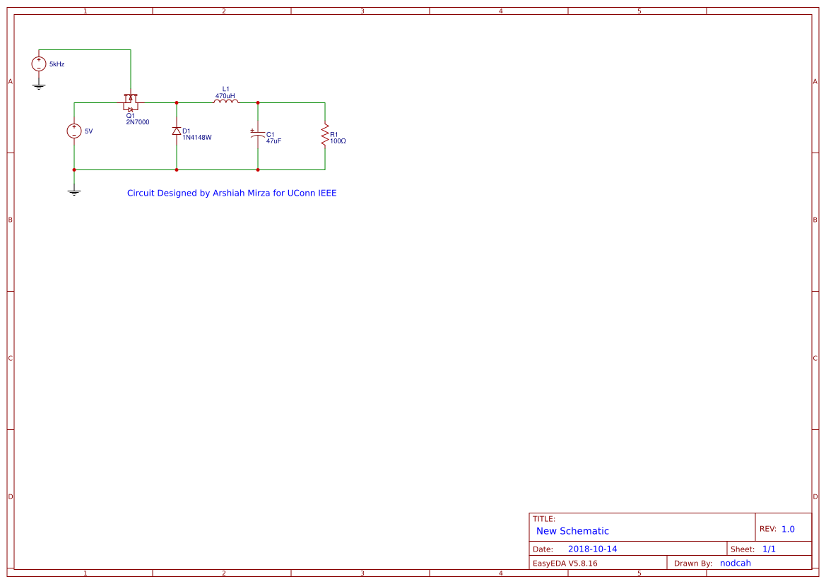 IEEE Buck Converter 2018 - EasyEDA open source hardware lab