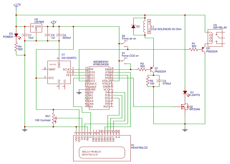 Aquarium Controller - EasyEDA open source hardware lab