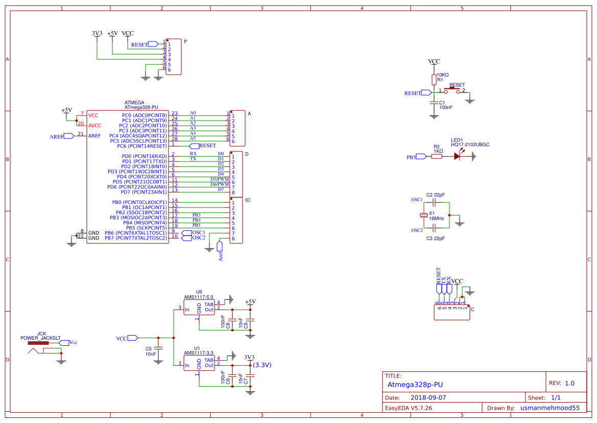 Atmega328p-PU copy copy - OSHWLab