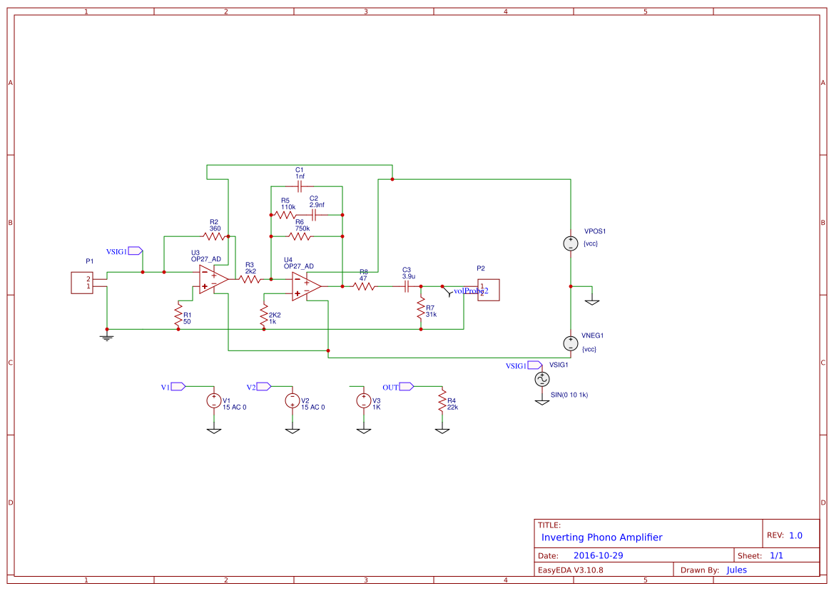 Phono copy - EasyEDA open source hardware lab