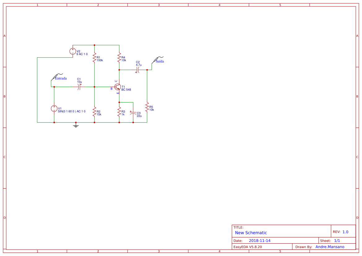 Exemplo 01 - EasyEDA open source hardware lab
