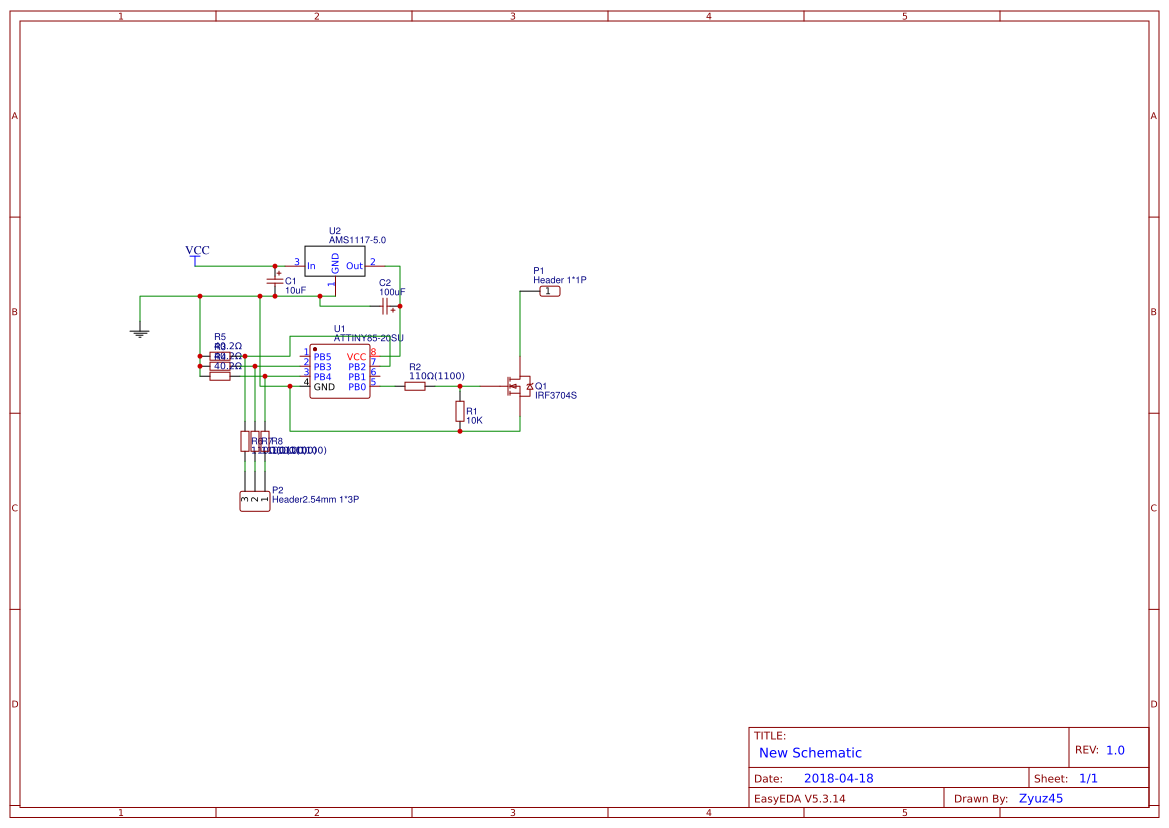 running lights - EasyEDA open source hardware lab