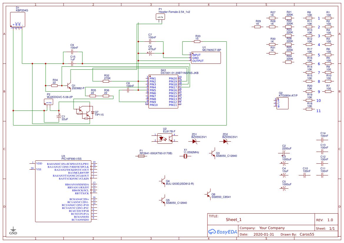 PSU Coin - EasyEDA open source hardware lab
