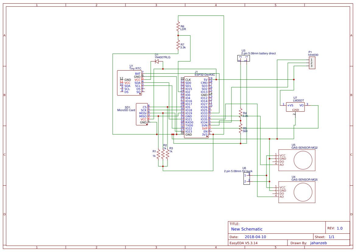 Air quality - EasyEDA open source hardware lab