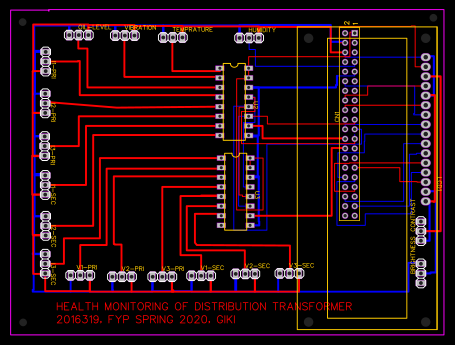 Health monitoring of Distribution transformer - OSHWLab