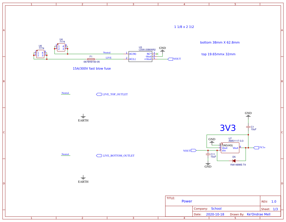 Smart Outlet - EasyEDA open source hardware lab
