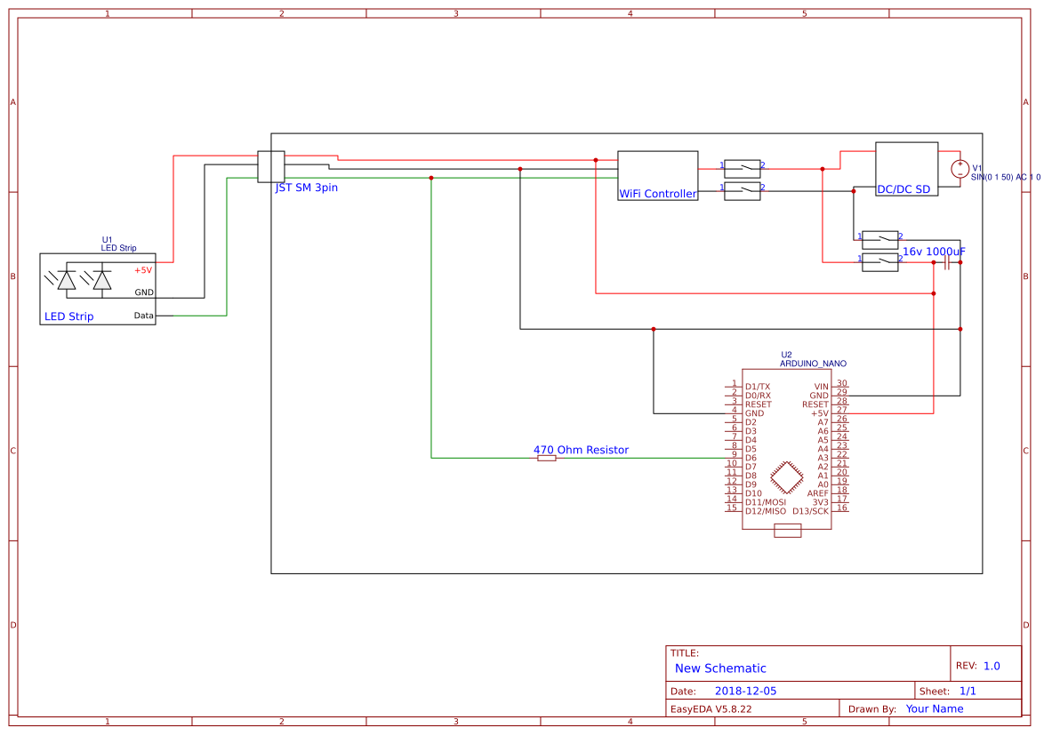 Mobile LED Strips - Platform for creating and sharing projects - OSHWLab