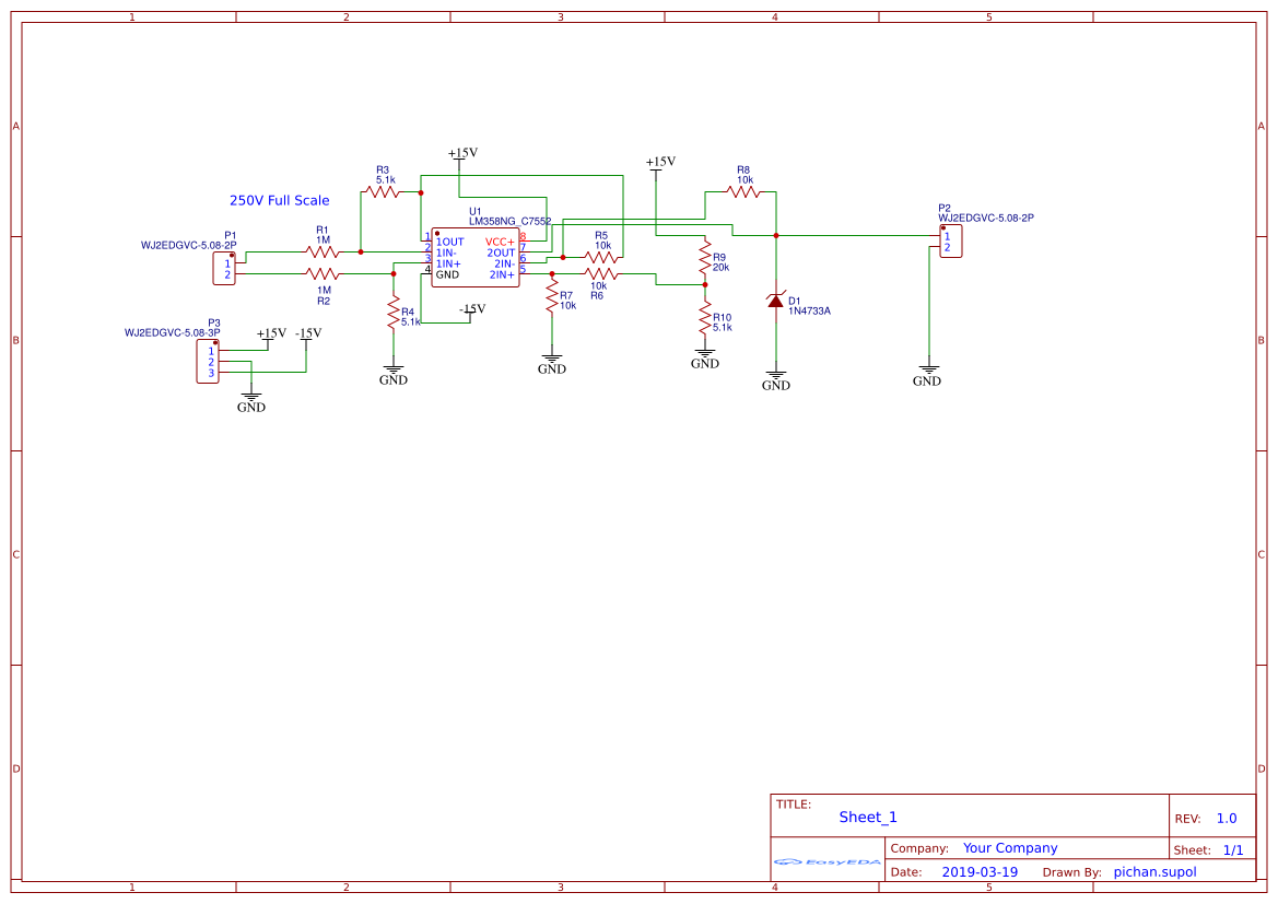 Measure Voltage & Current - EasyEDA open source hardware lab