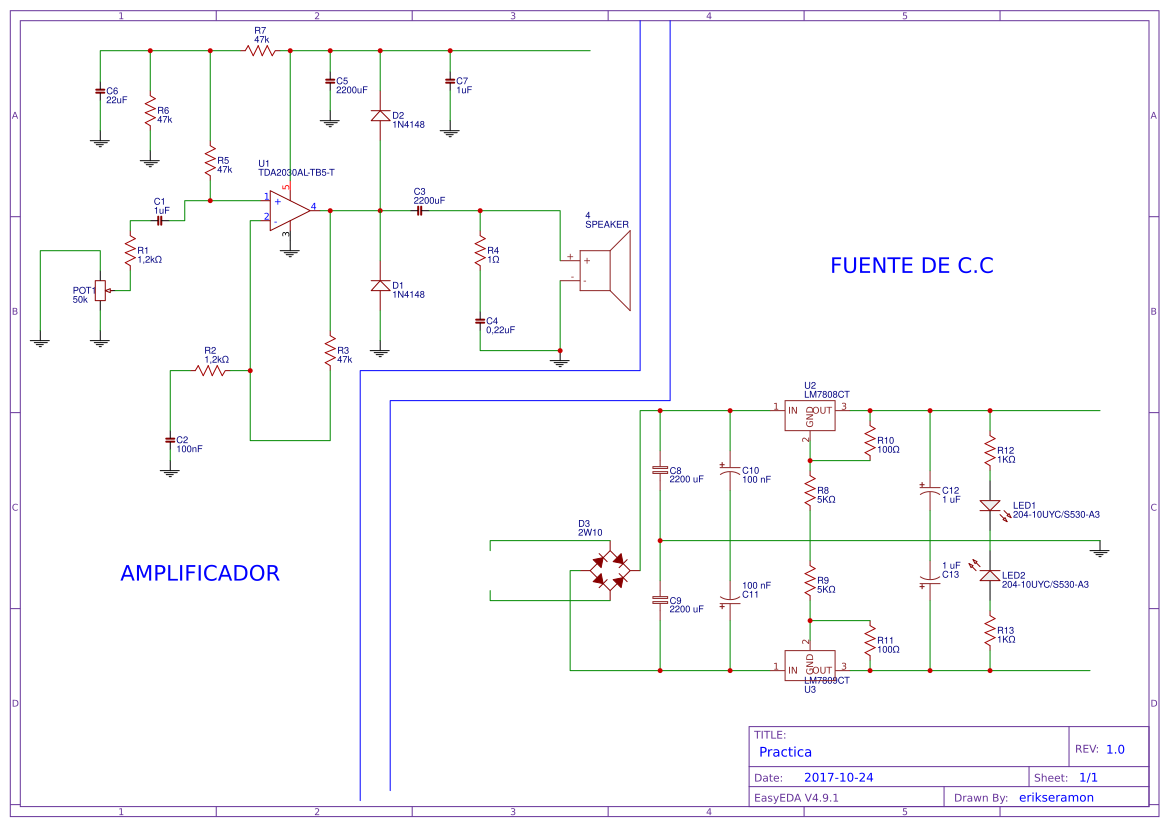 HOJA 1 - EasyEDA open source hardware lab