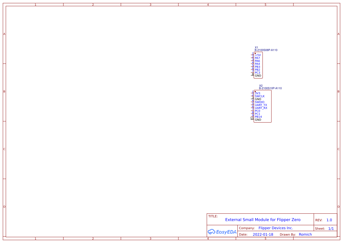 FlipperZero_ExtModule_small - OSHWLab