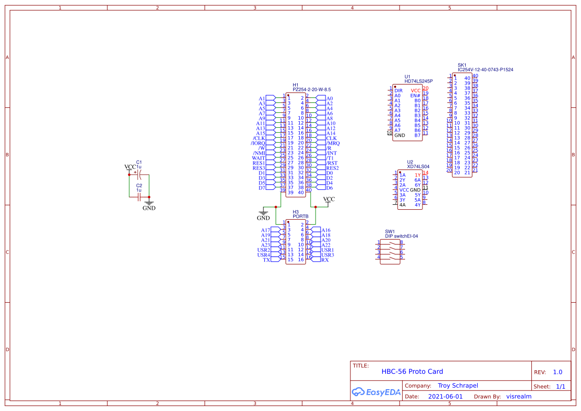 HBC - 6502 - Proto - OSHWLab