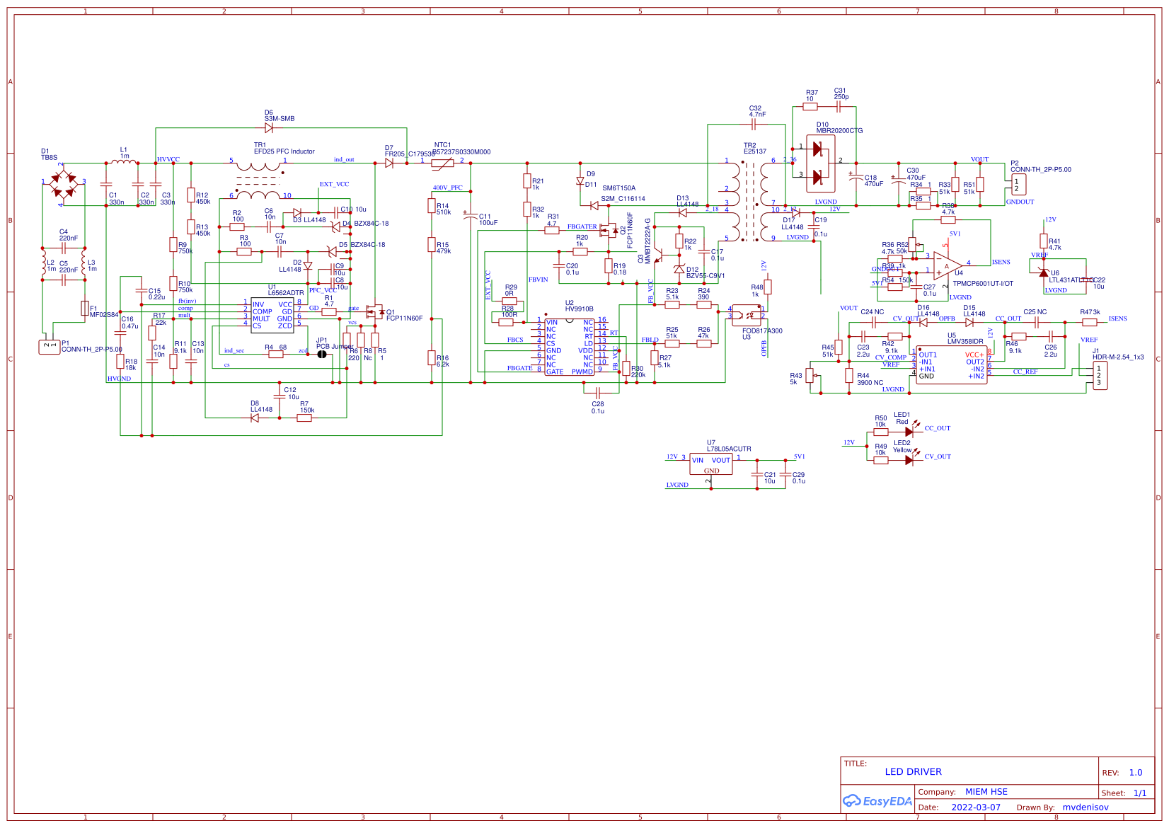 LED Driver 3 EasyEDA Open Source Hardware Lab LED Driver 3 EasyEDA Open Source Hardware Lab