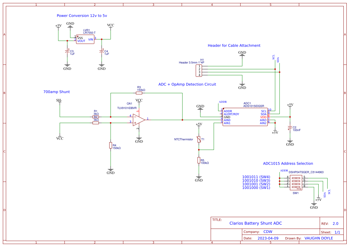 OpAmpShunt V2 - EasyEDA open source hardware lab