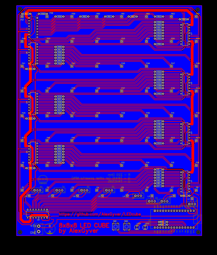 LED Cube copy - OSHWLab