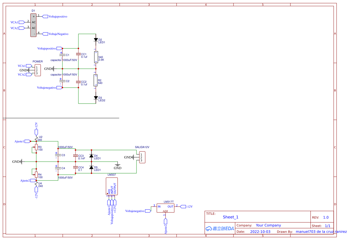 Fuente de 12V - EasyEDA open source hardware lab