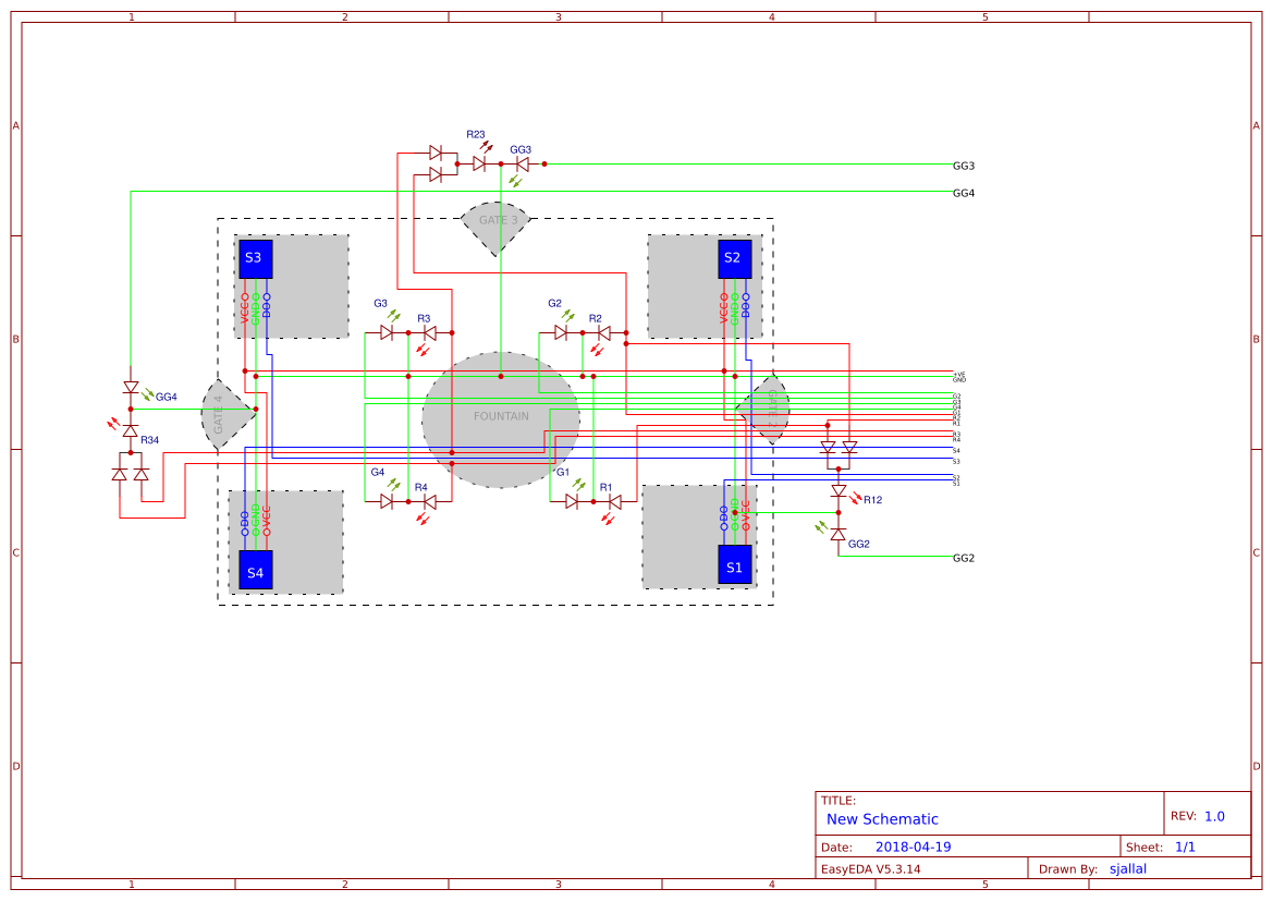 Fire Escape System - EasyEDA open source hardware lab