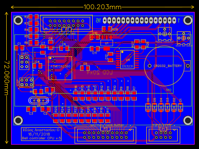 Bell Controller CPU v.5 - EasyEDA open source hardware lab