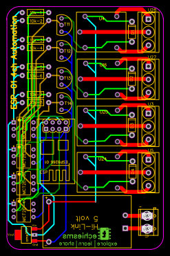 4CH Relay - EasyEDA open source hardware lab