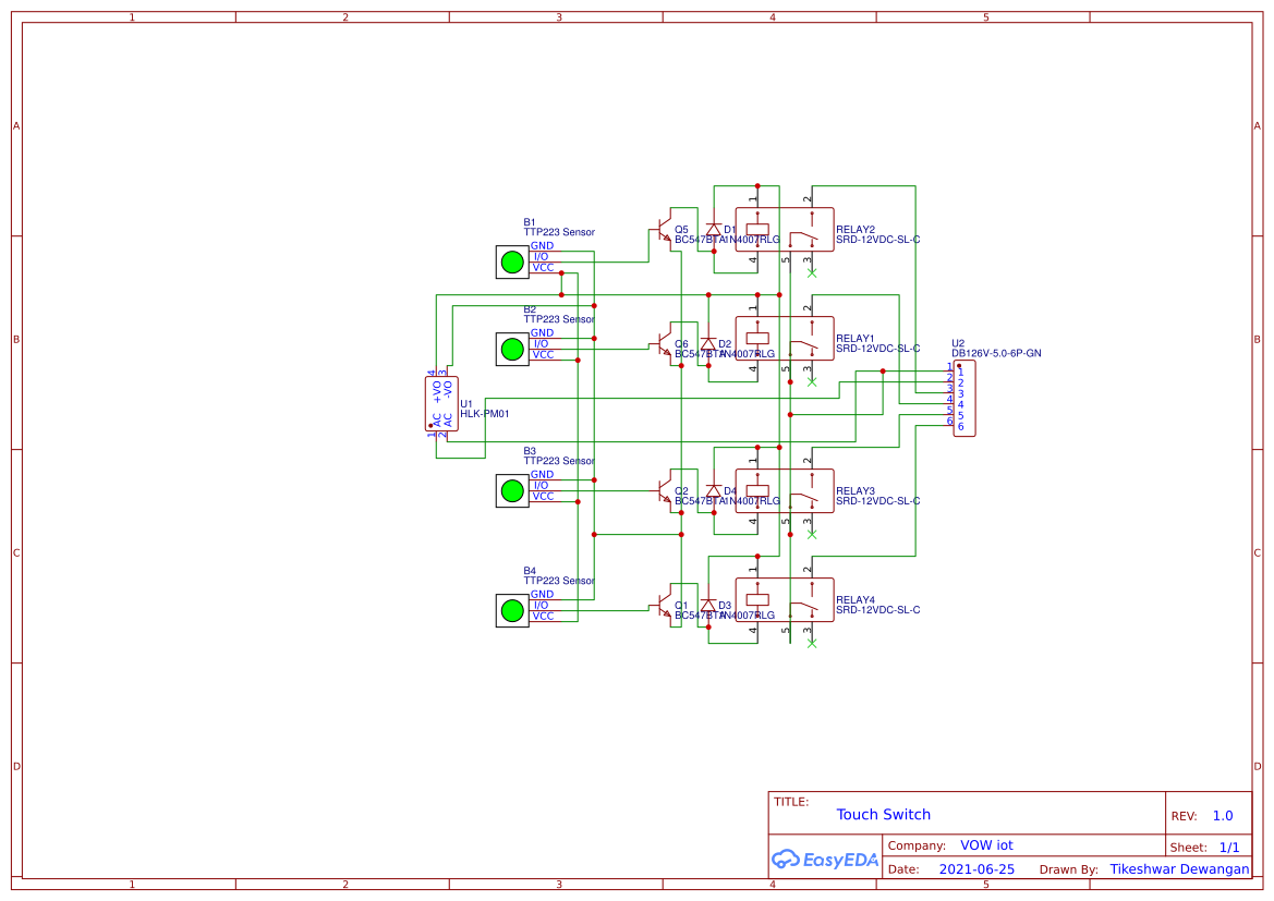 Touch Switch - OSHWLab