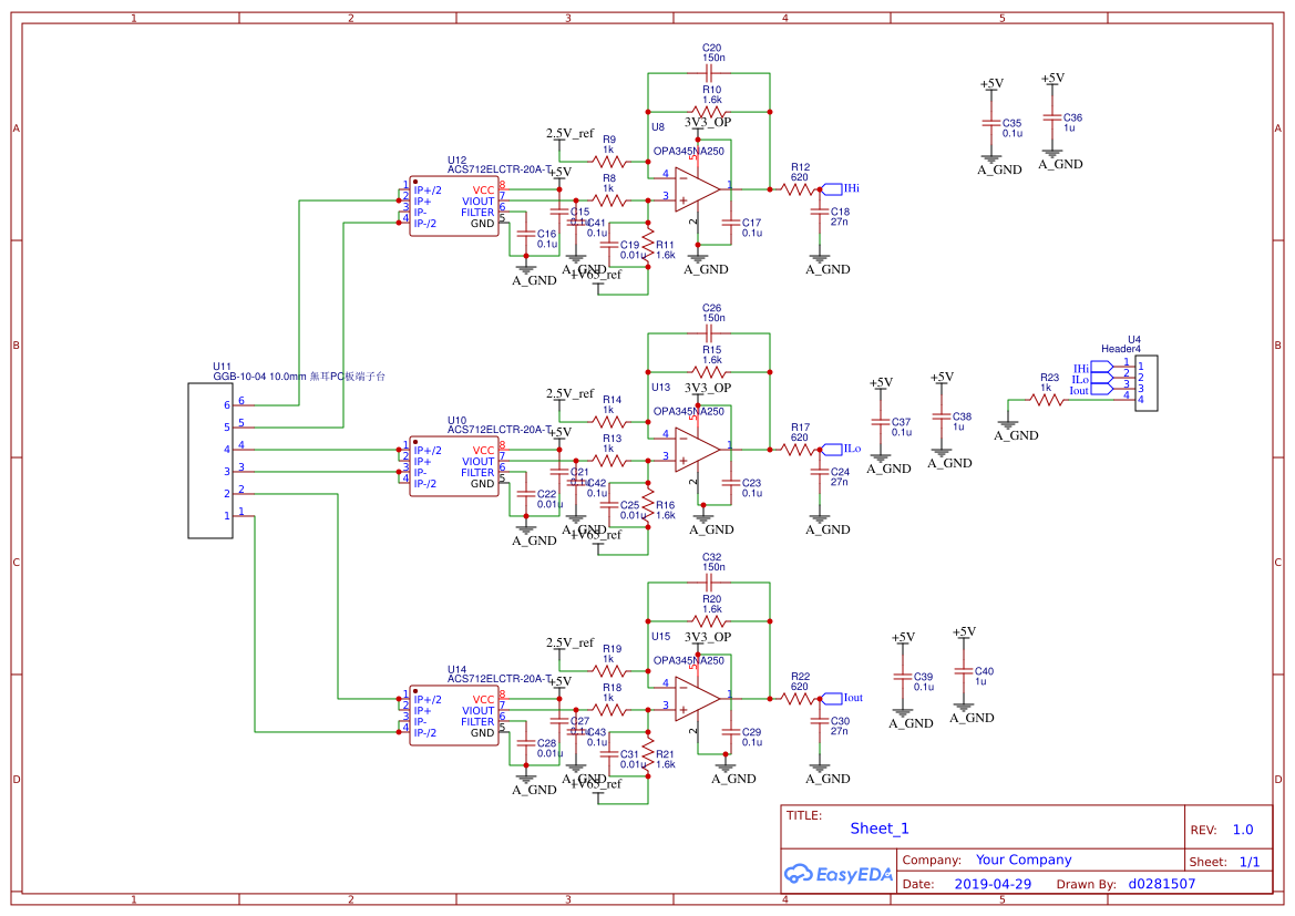 current_sensor - OSHWLab