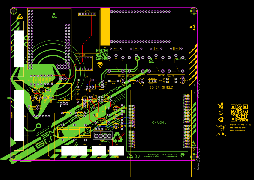 PH V1.1A Motherboard Rev1 - OSHWLab