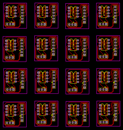 attiny85 isp littlewires - EasyEDA open source hardware lab