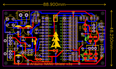 Arduino Nano Shield - EasyEDA open source hardware lab