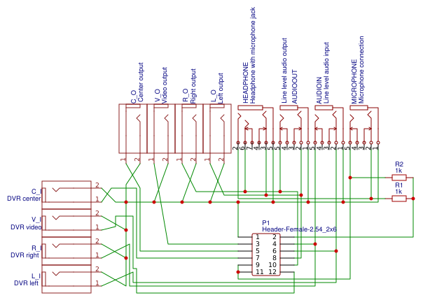 Gamirror Super Game Box AV and DVR junction box - OSHWLab