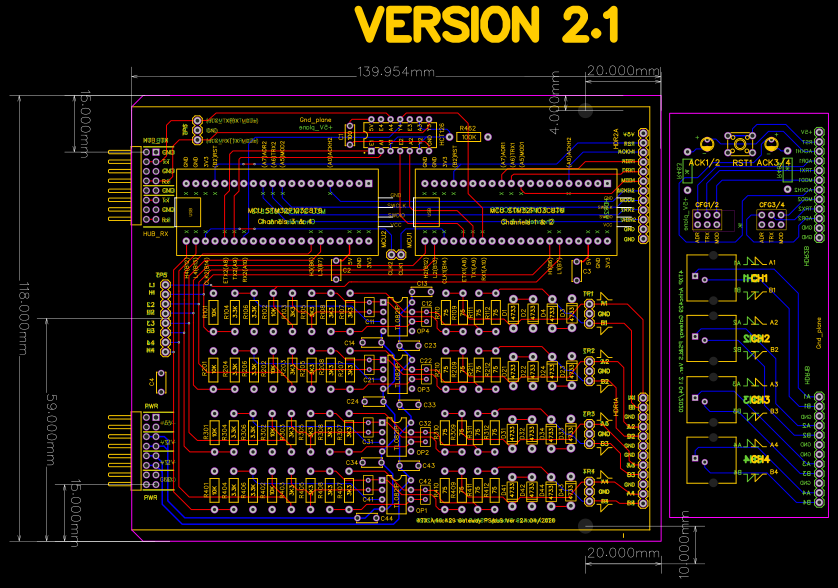 Quad_A429_Gateway - EasyEDA open source hardware lab