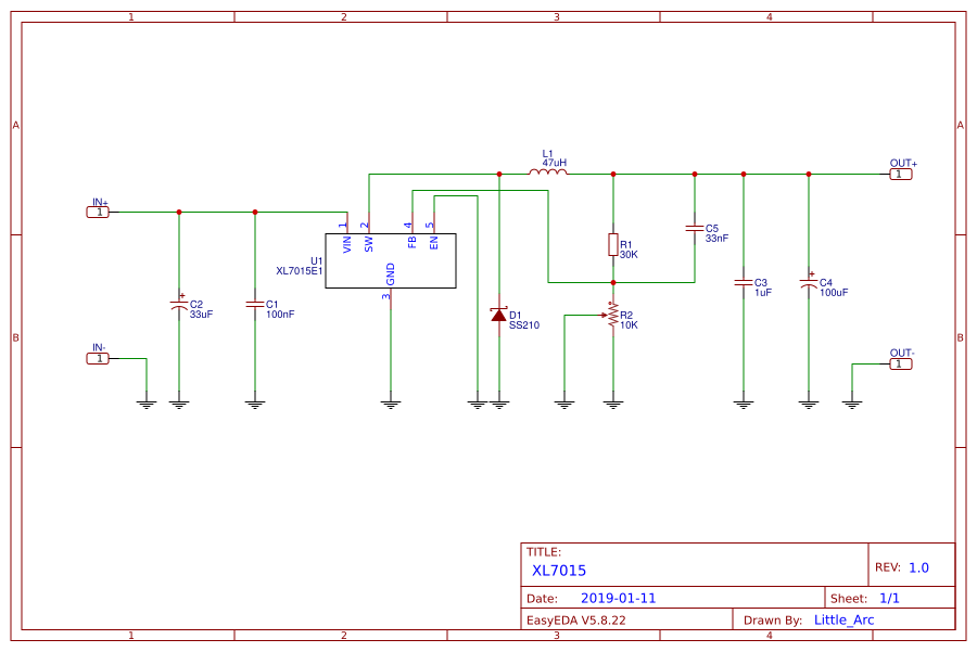 Buck Converter - EasyEDA open source hardware lab