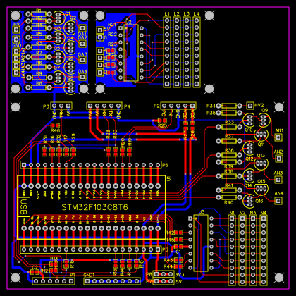 STM32 NIXIE clock - EasyEDA open source hardware lab