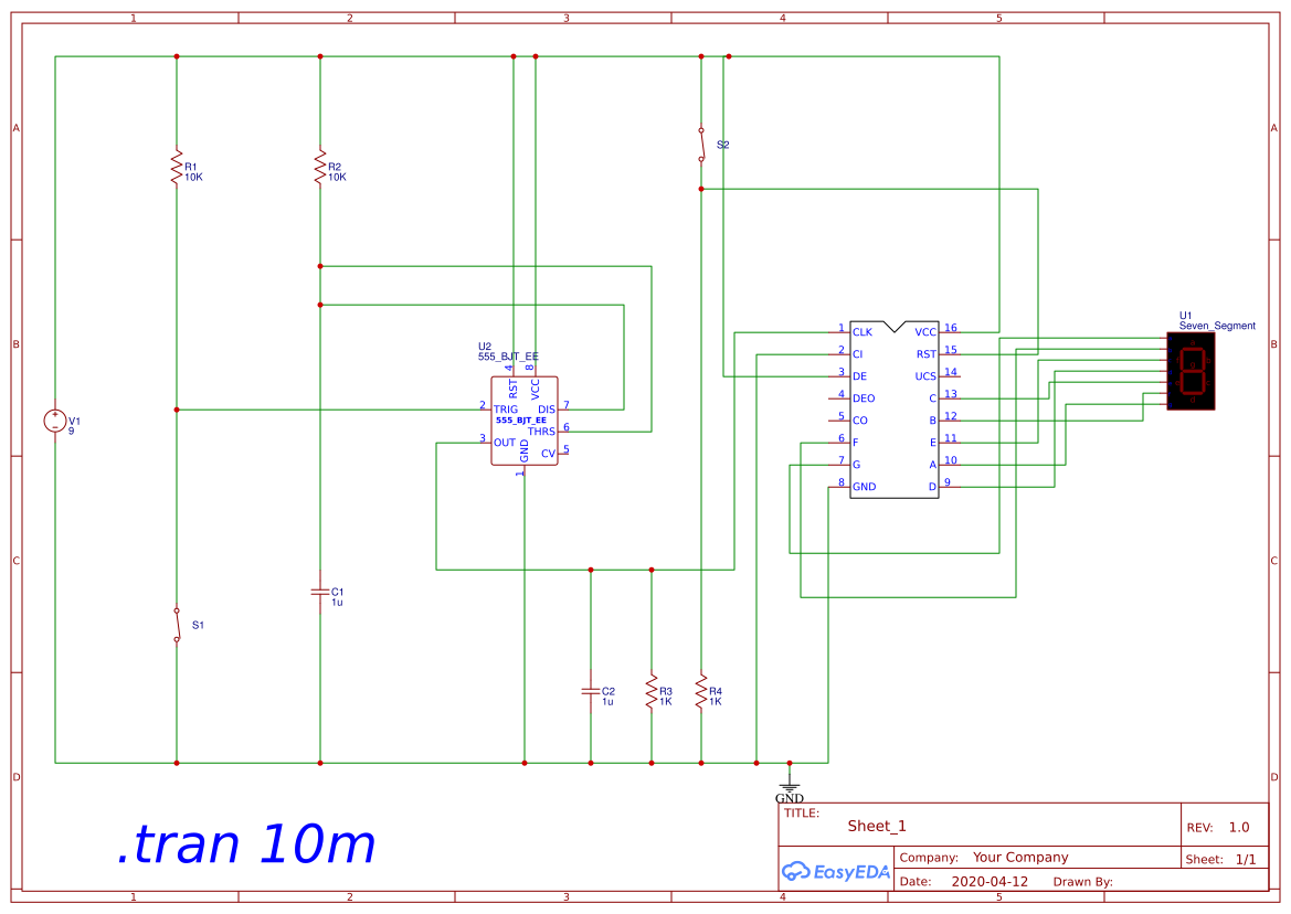task 1 - EasyEDA open source hardware lab