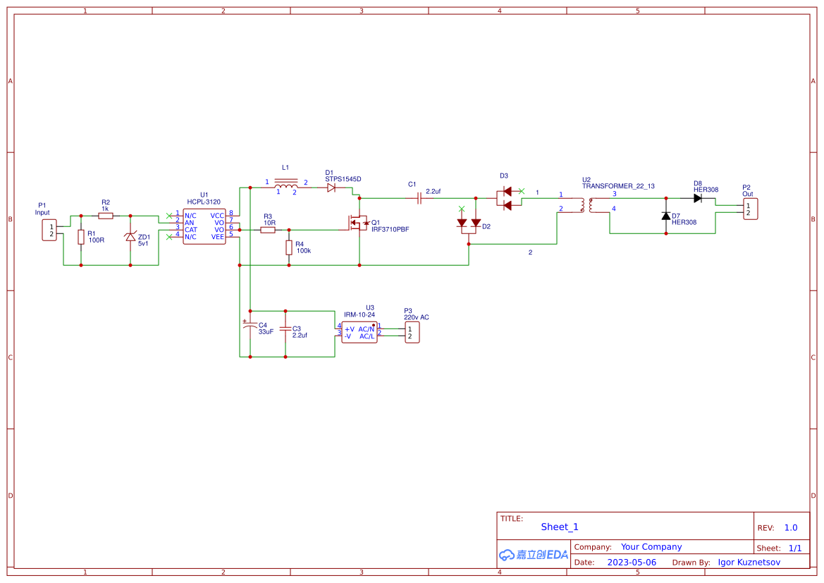 DriverSMD_thyristor - EasyEDA open source hardware lab