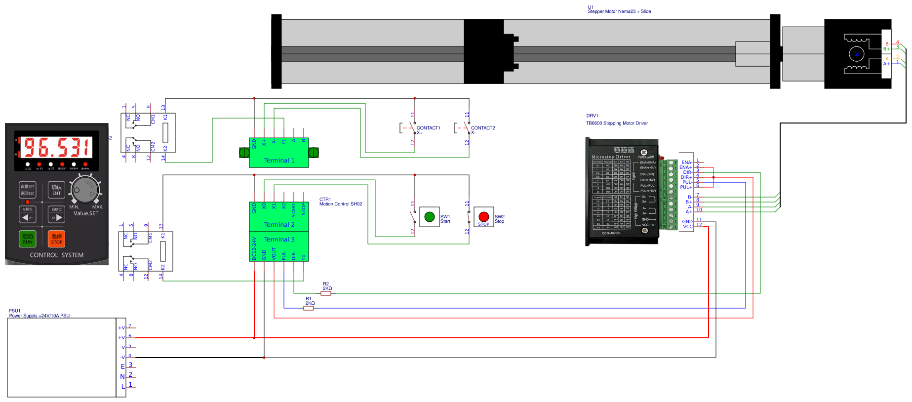 MCCS05 Programmable Motion Controller 1CH 7SEG S2020-7X - EasyEDA open ...