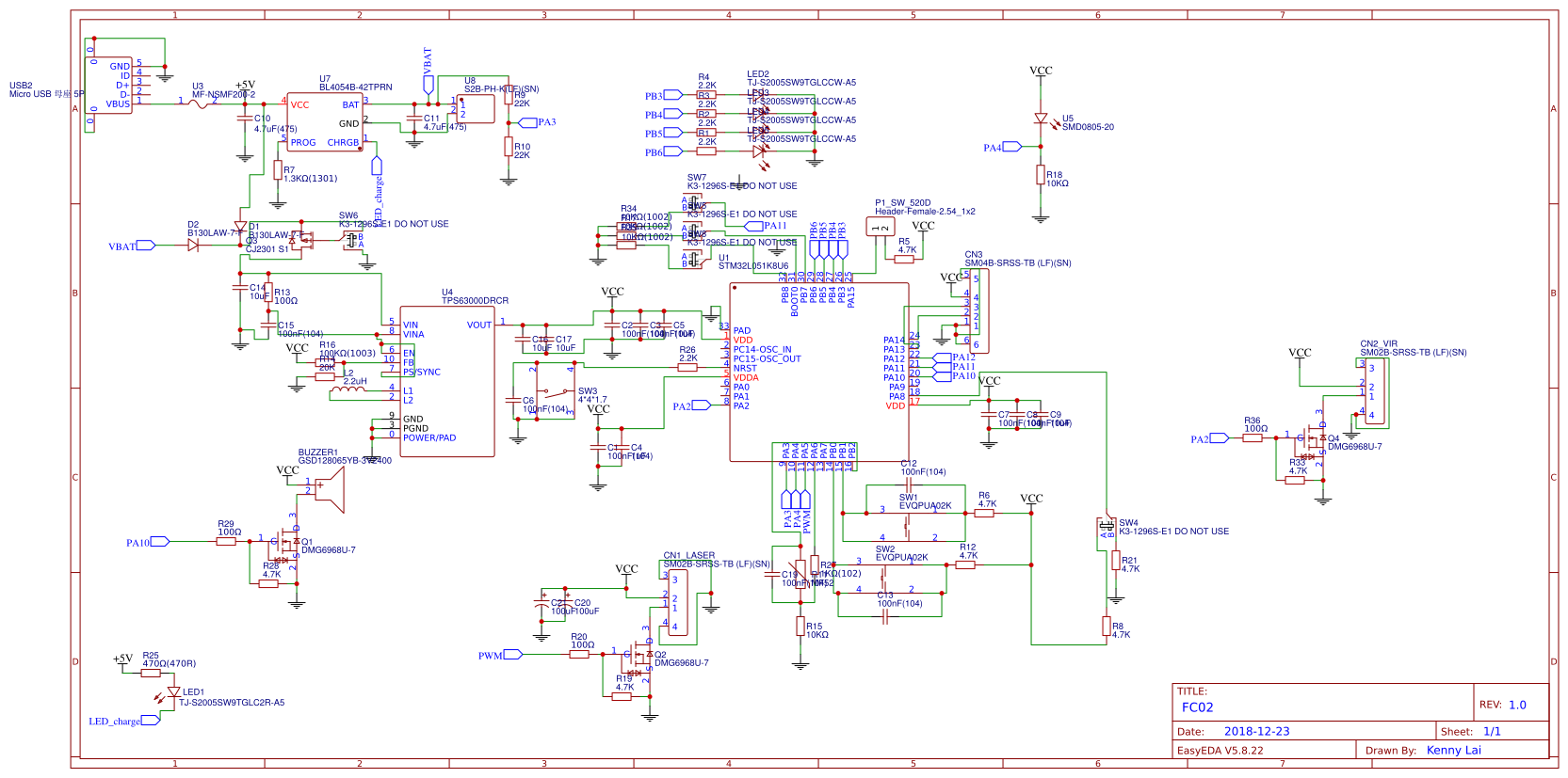 MedExo_laser_2 - EasyEDA open source hardware lab