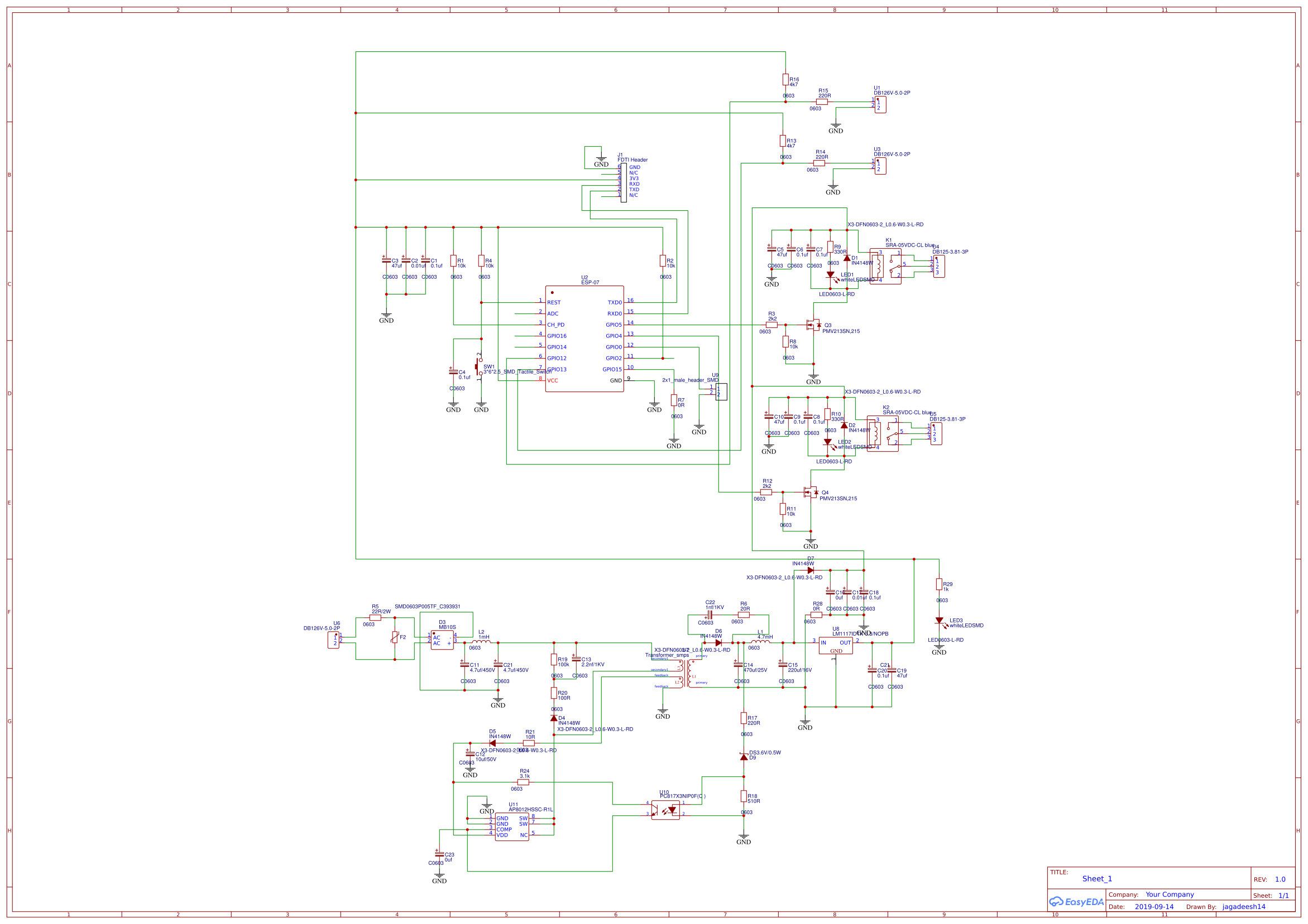 home automation - EasyEDA open source hardware lab