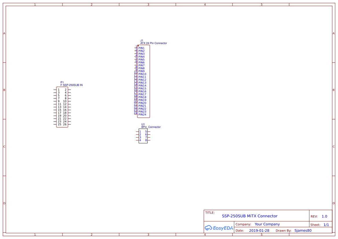 SSP-250SUB-Connector - OSHWLab