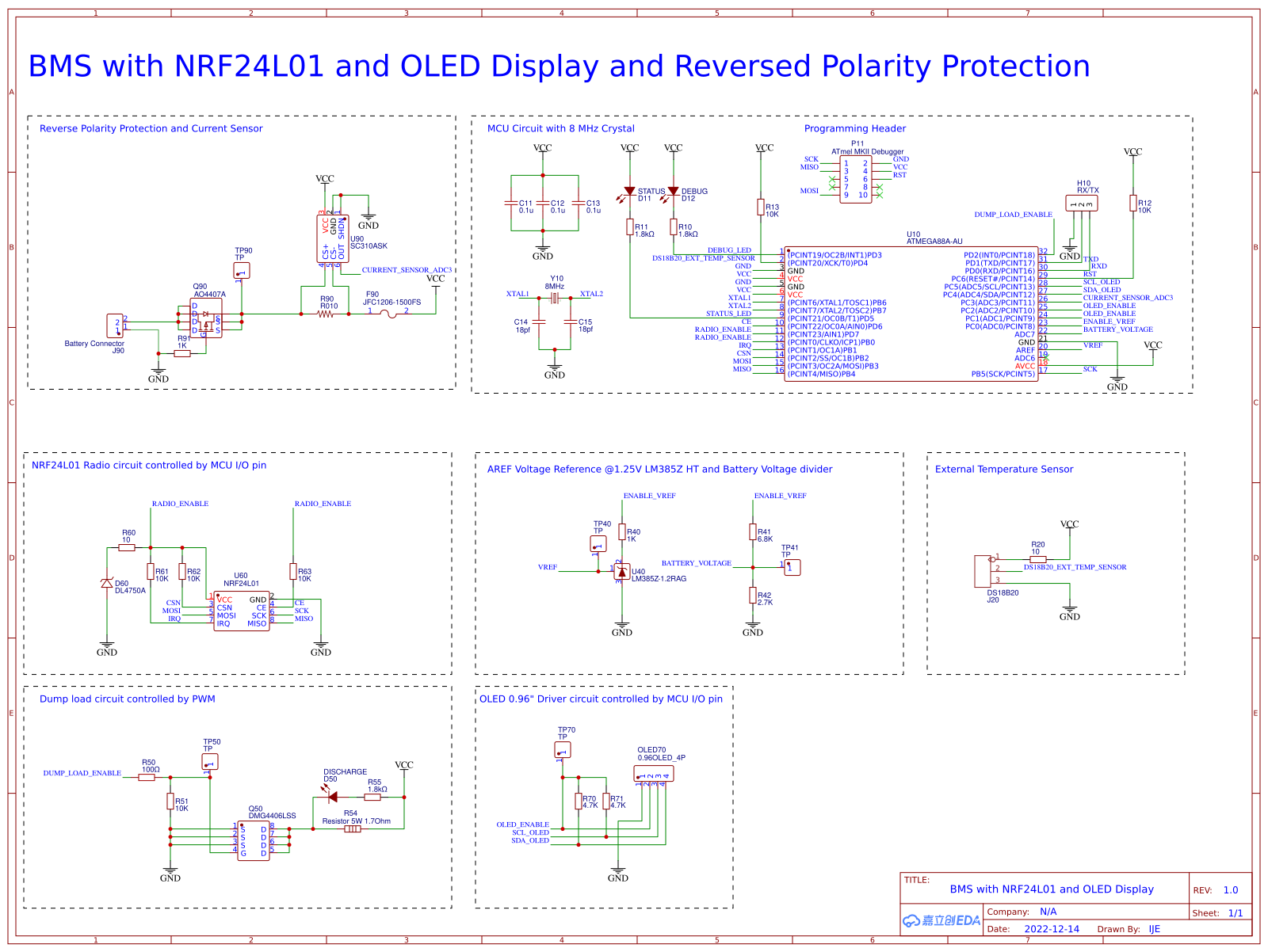 P95_BMS_NRF24L01_ATMega88PA - EasyEDA open source hardware lab