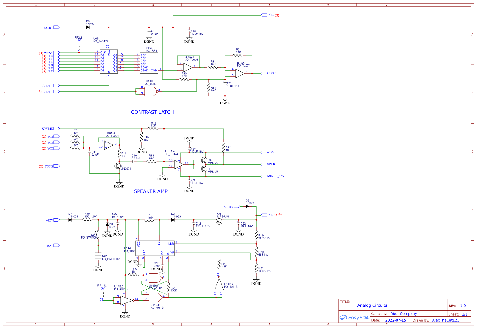 Lisa 2/5 I/O Board - OSHWLab