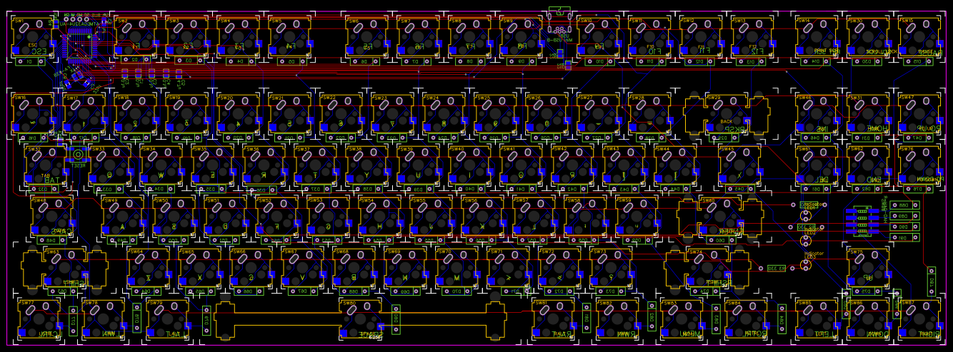 TKL keyboard - EasyEDA open source hardware lab